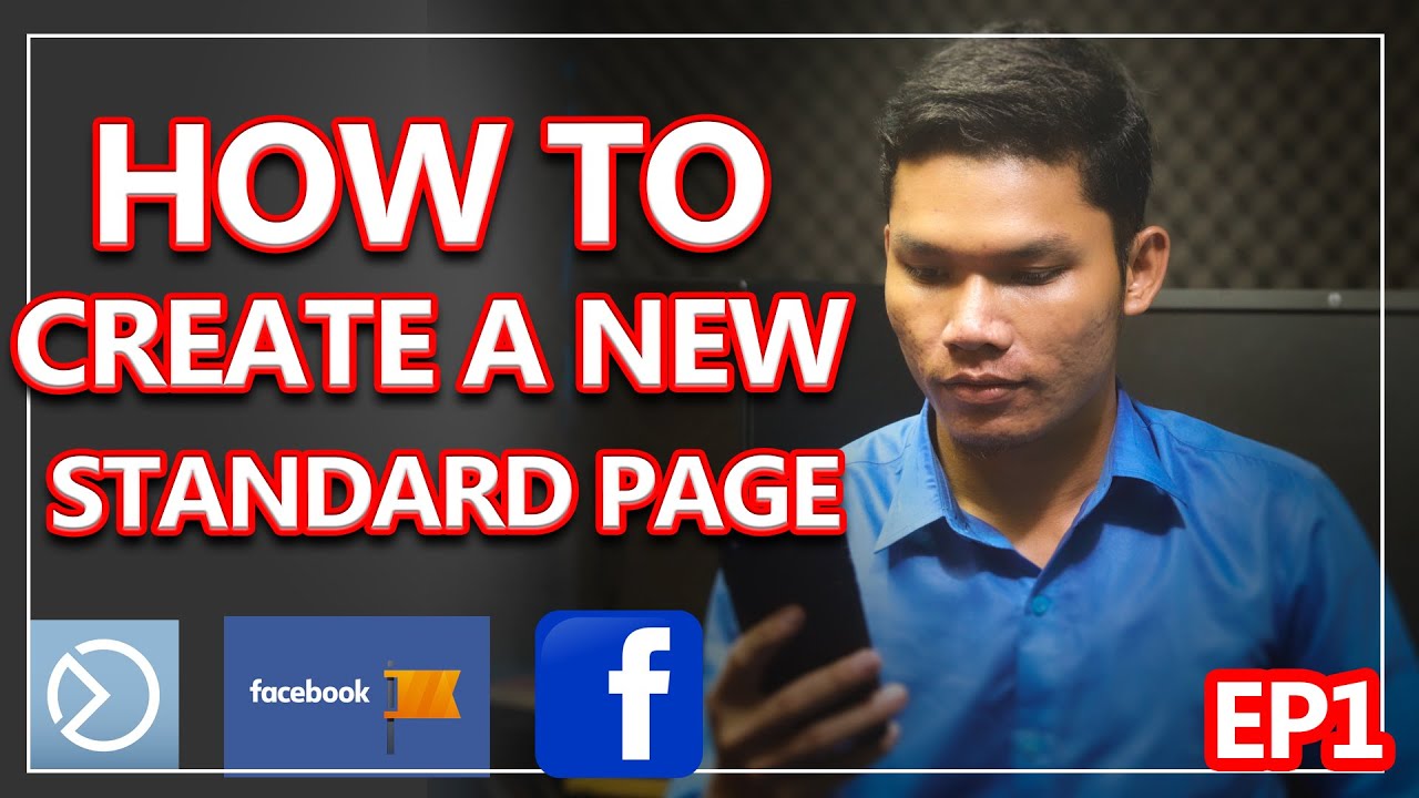 How to create a new standard Page | Ep1 | Level1 - YouTube
