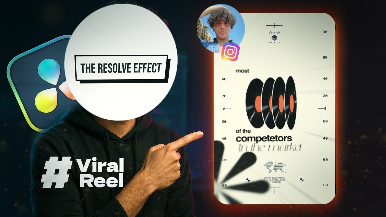 I Recreated This VIRAL Instagram Animation Style in DaVinci Resolve ...