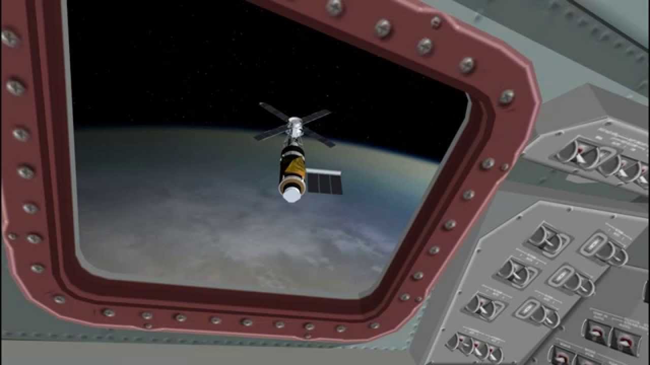 Orbiter 2010 - SKYLAB: Undocking and Flyaround (SL-1) - YouTube