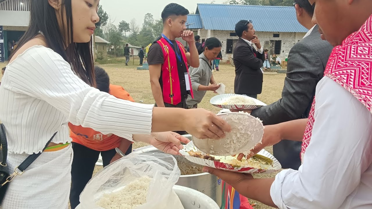 Community feast - YouTube