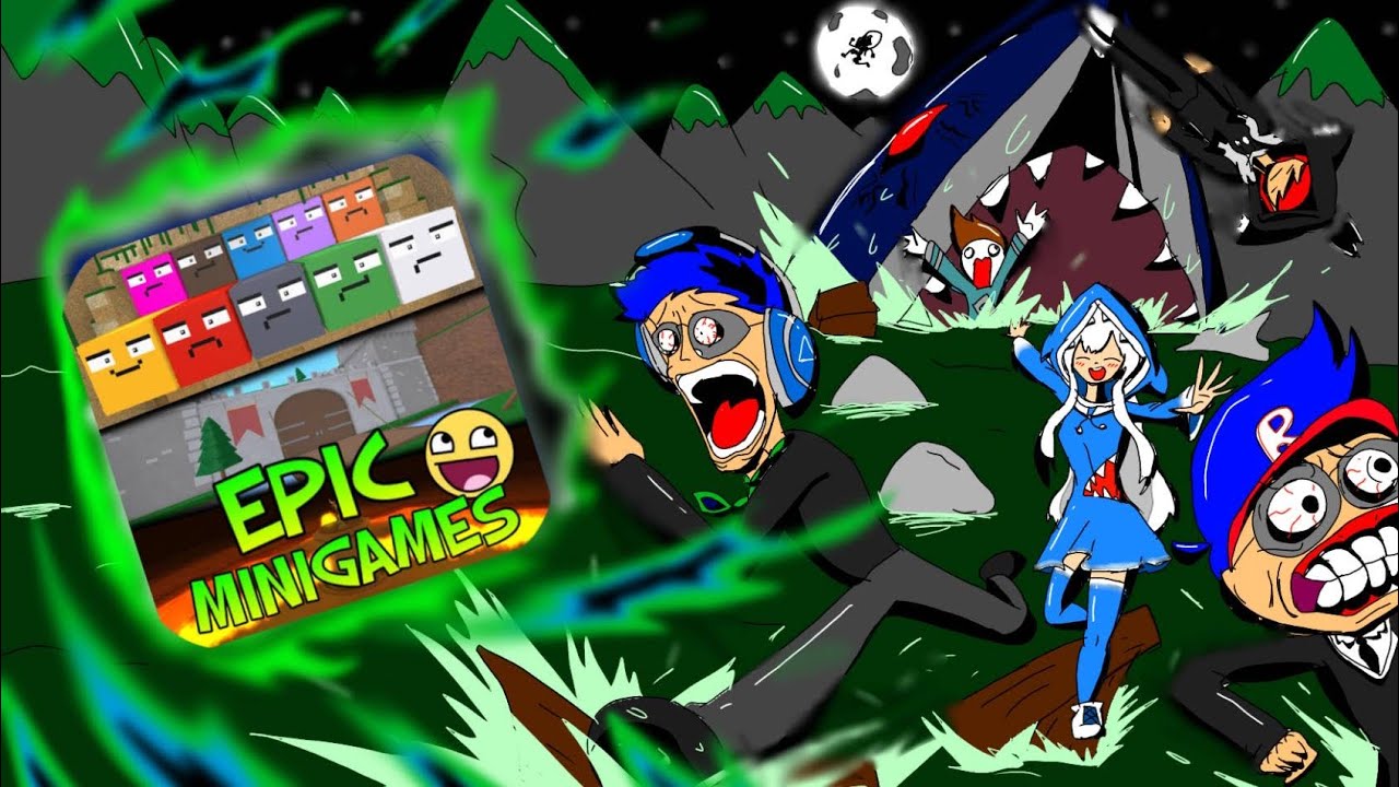 ROBLOX:EPIC MINI GAME หนีผีมาเจอมินิเกมส์สุดโหด - YouTube