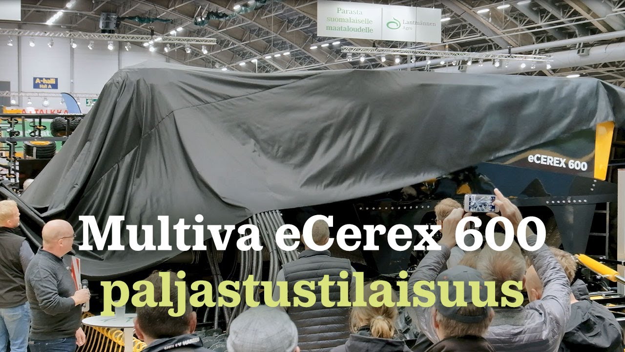 Multiva eCerex 600 -paljastustilaisuus - YouTube