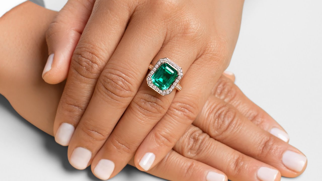 Experience Peora Created Colombian Emerald Rings - YouTube
