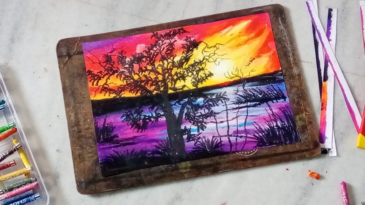 COLOUR MIXING PASTES PAINTING ........😲😲😲######ART BY ART ###### - YouTube