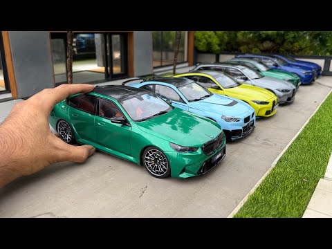 Mini BMW M Cars Collection 1:18 Scale | Diecast Model Cars 