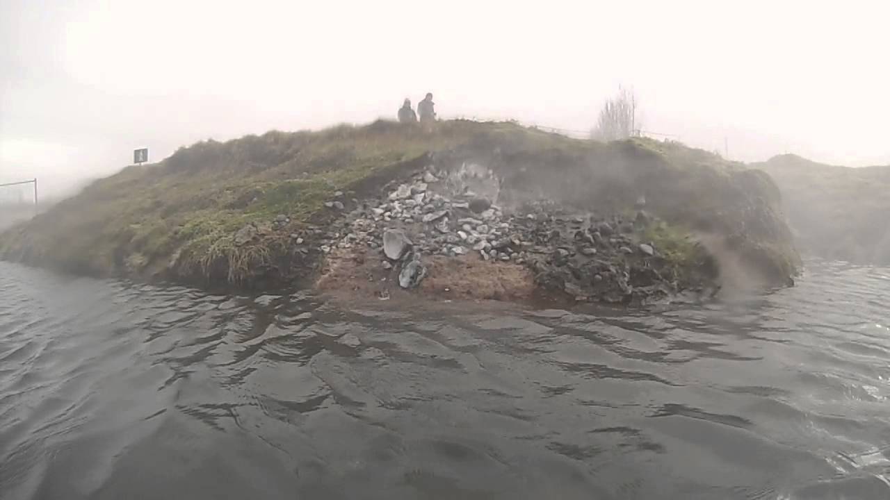 Secret lagoon at Fludir Iceland - YouTube