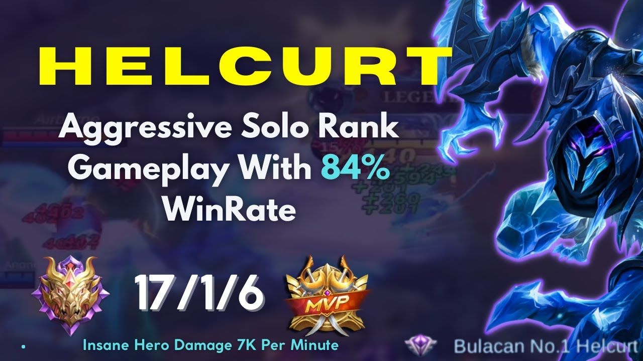Helcurt Aggressive Solo Rank Gameplay With 84% WinRate S26 - YouTube