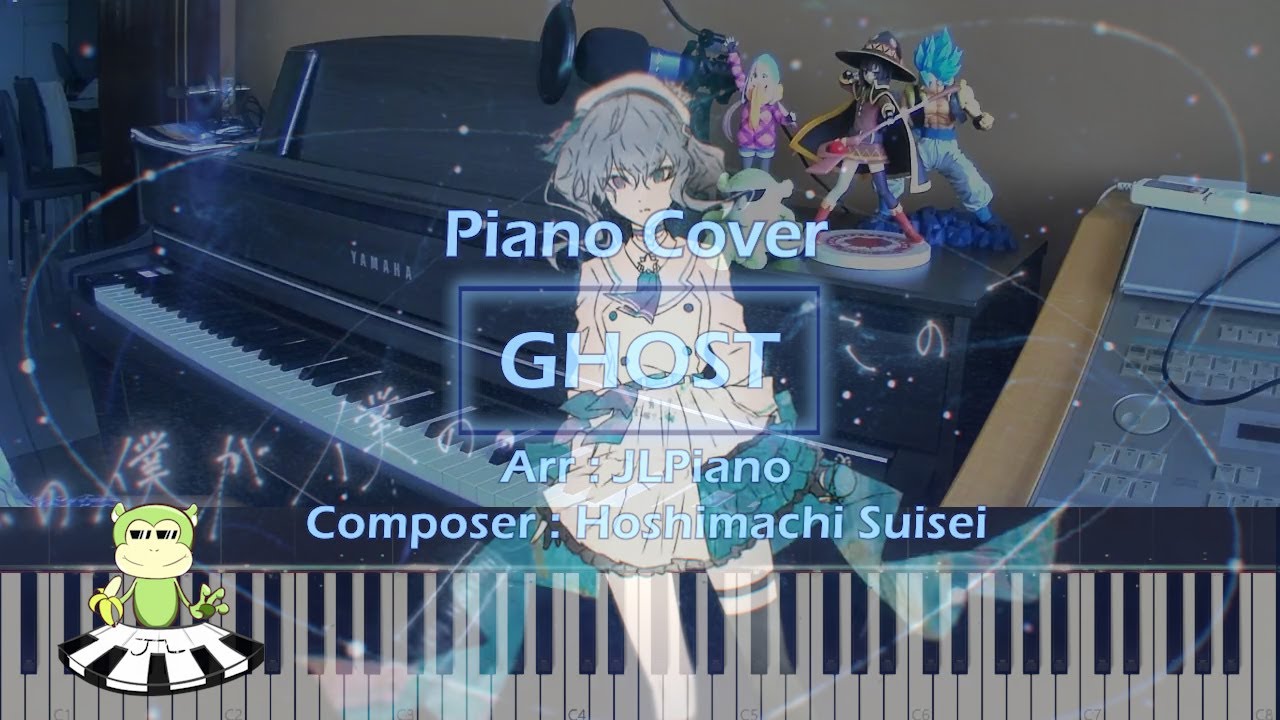 [GHOST] - Hoshimachi Suisei Piano Cover Full - YouTube