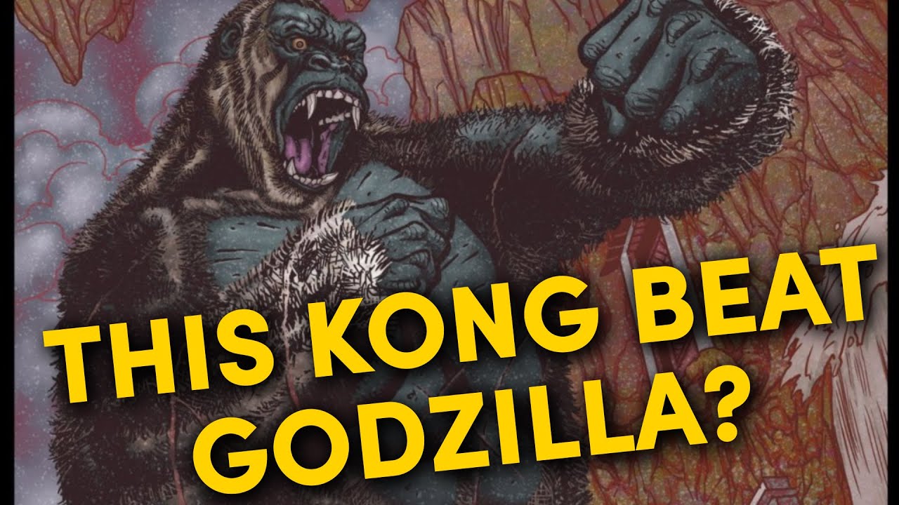 How did this kong beat godzilla in Dominion? - godzillas telepathy ...
