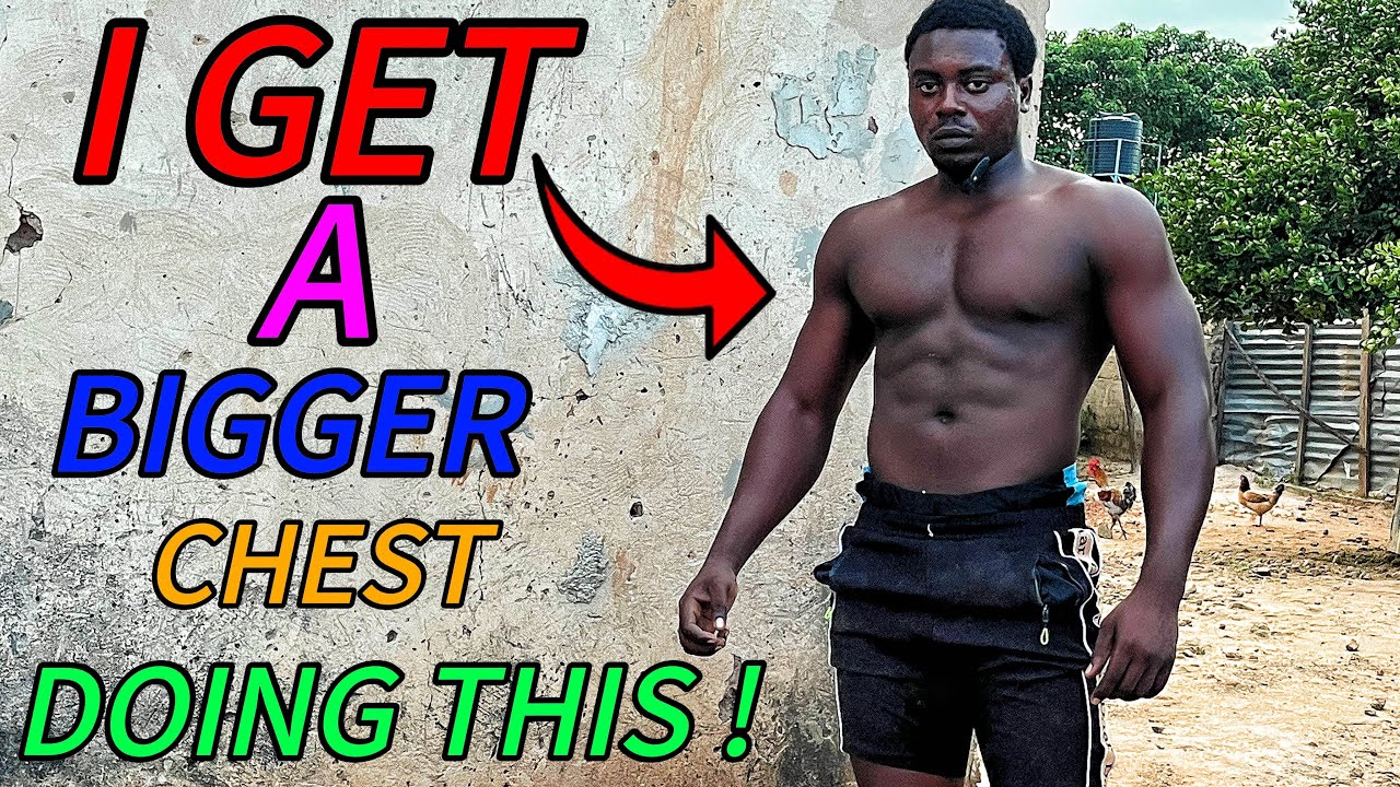 “West African Beast Mode 💪 INSANE Chest Workout in a DIY Gym” - YouTube