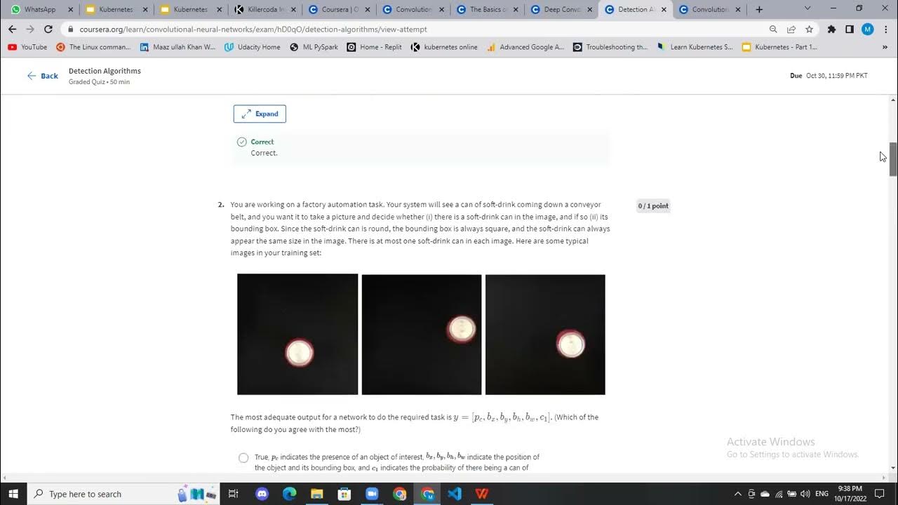Convolutional Neural Networks Quiz Answers Course4 (Deep Learning Specialization) - YouTube