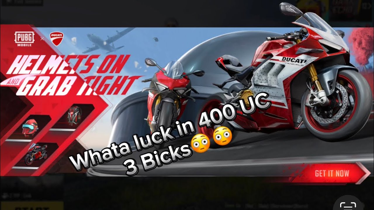 CREAT OPNING DUCATI BICK PUBG MOBAIL 4000 UC 😳😳😳 - YouTube