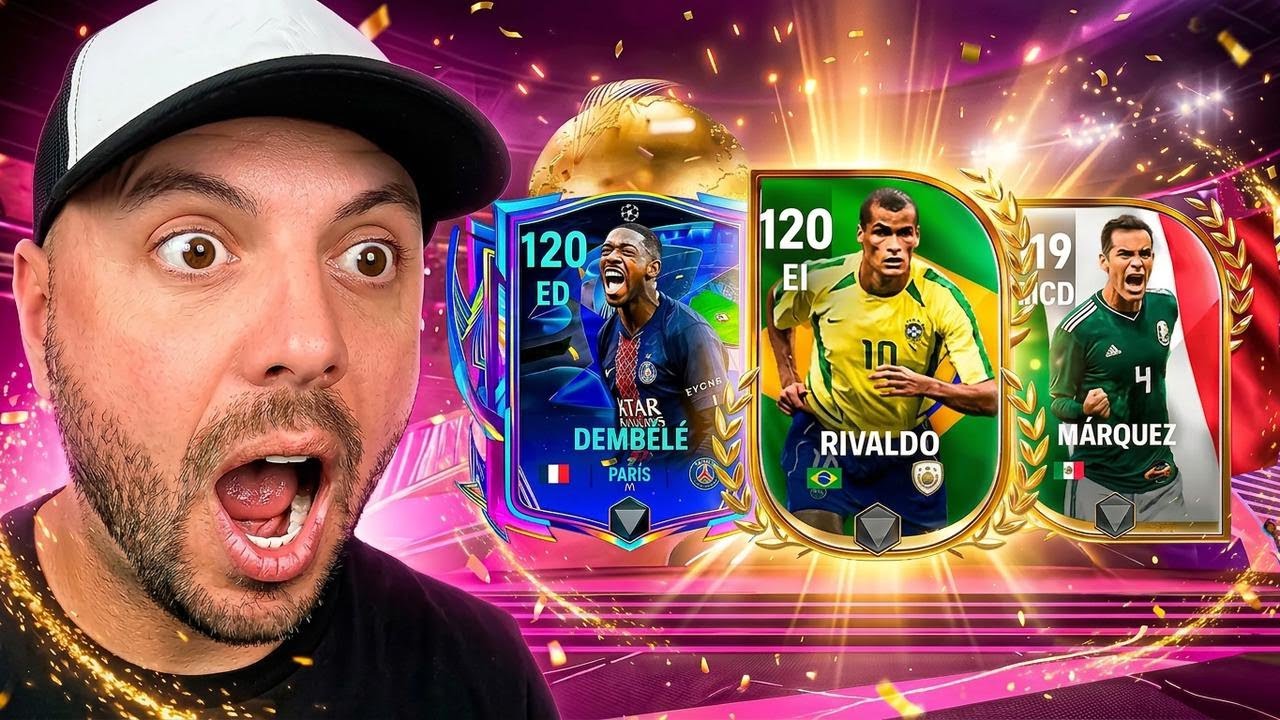 ¡Miteiii abre su primer sobre de la Copa del Mundo en FC Mobile! - YouTube