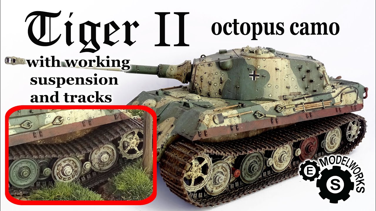 Tiger II 1/35 diorama - YouTube
