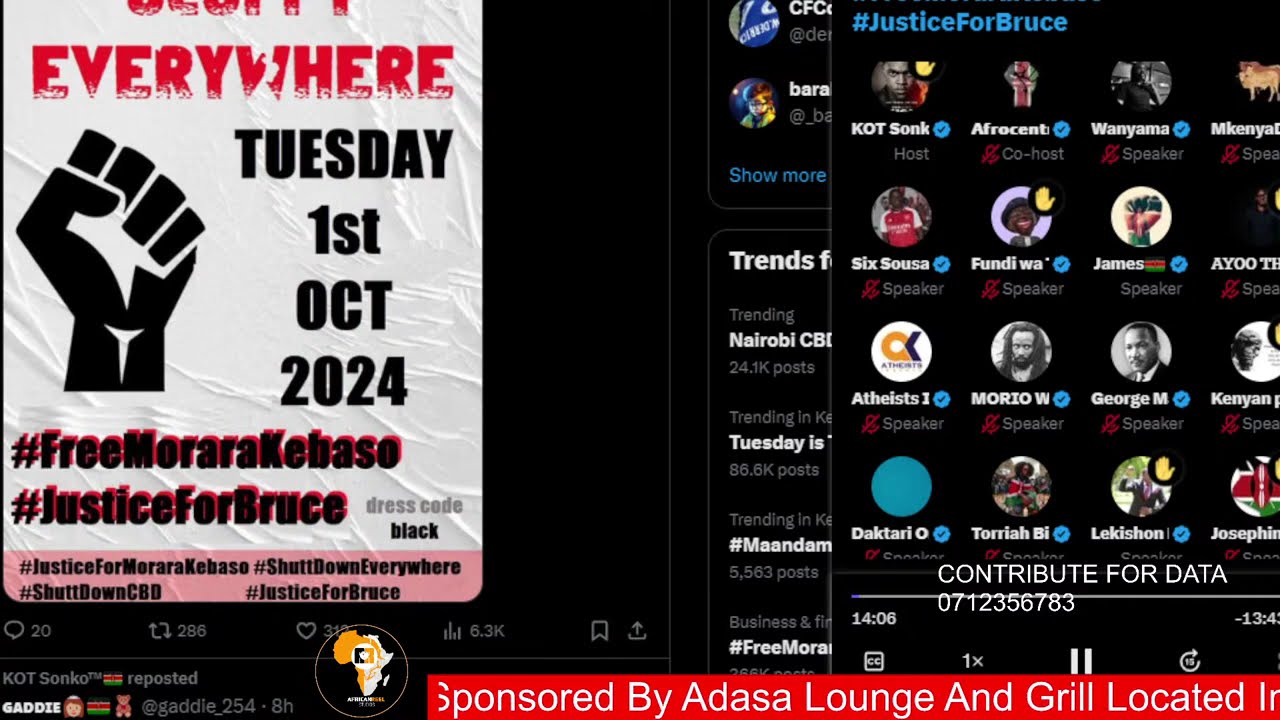 🔴Gen Z: What Next? | Morara Hosts Gen X Space Meeting🧨🚨🚨🔥 MAANDAMANO ...