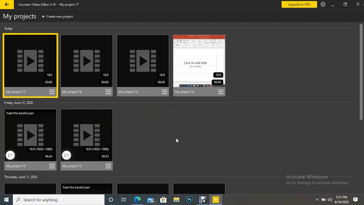 ice cream video editor interface concept(part II) - YouTube