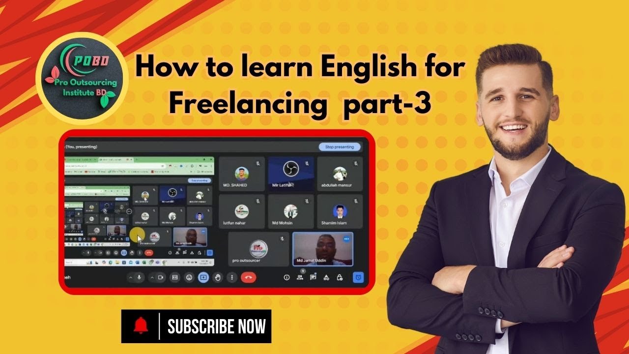 How to Learn English for Freelancing Part-3 | ফ্রিল্যান্সিং ইংলিশ শিখুন ...