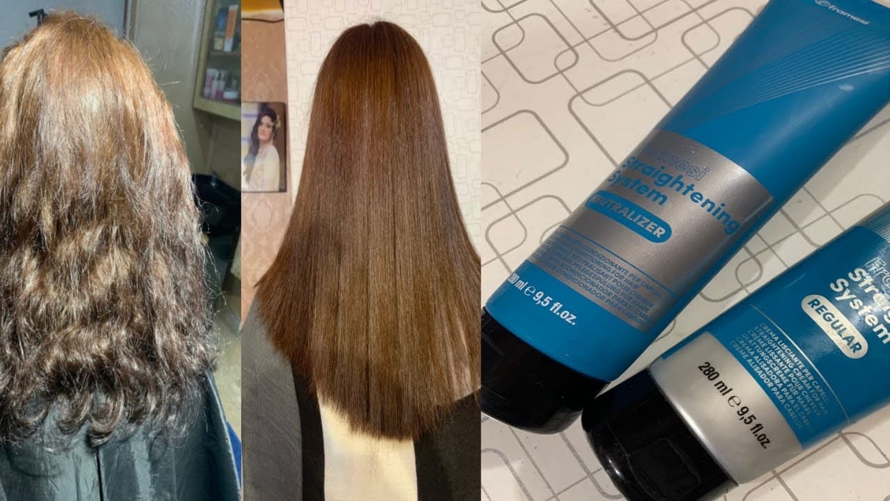 How do a rebounding |Step by step straightening system| At home |Beauty ...