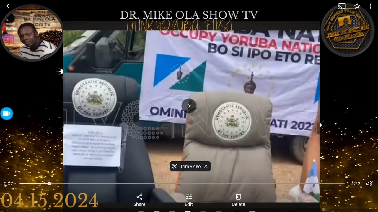 Live streaming of Dr. MIKE OLA SHOW TV - YouTube