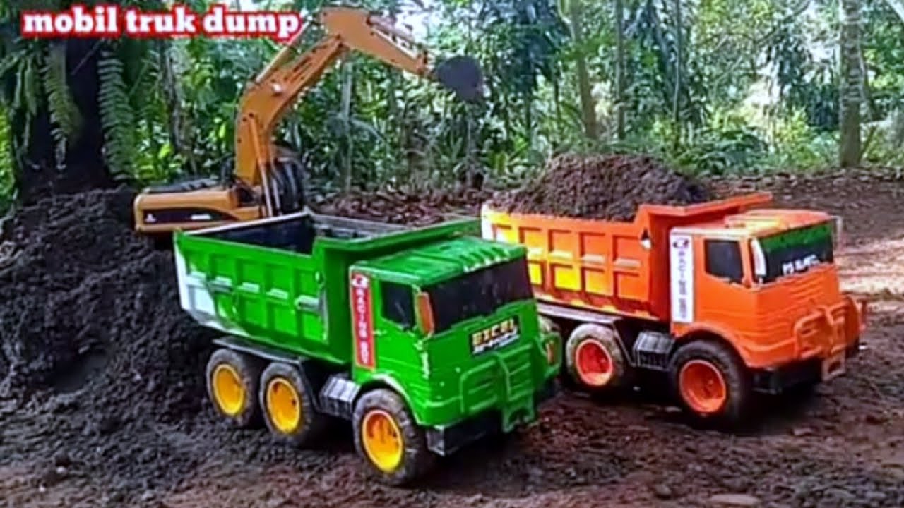 Truk Besar Pasir Telolet Muatan lebih Tronton Panjang Muatan Berat ...