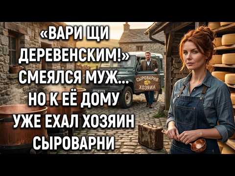 «Будешь щи деревенским варить», — смеялся муж. Но когда к её дому подъехал хозяин сыроварни…