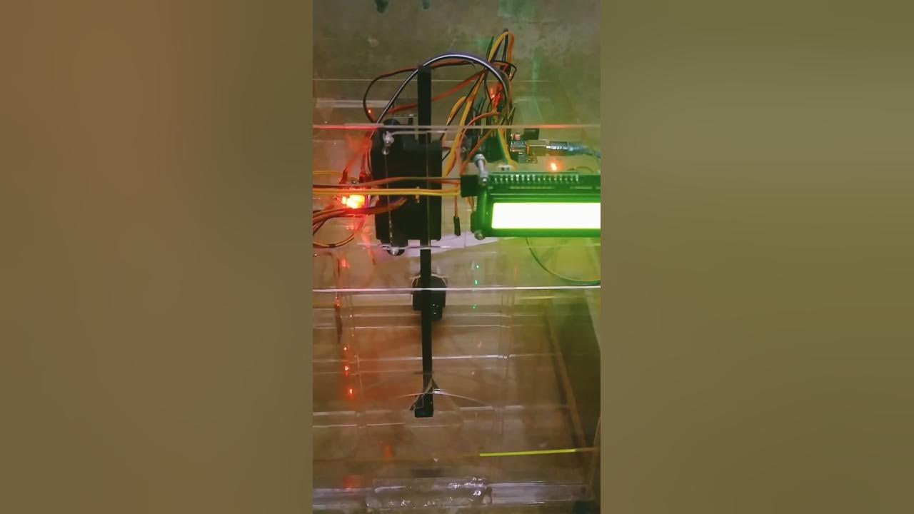 DEMONSTRASI SISTEM KONTROL OTOMATIS PINTU BENDUNGAN BERBASIS INTERNET OF THINGS (IoT) - YouTube