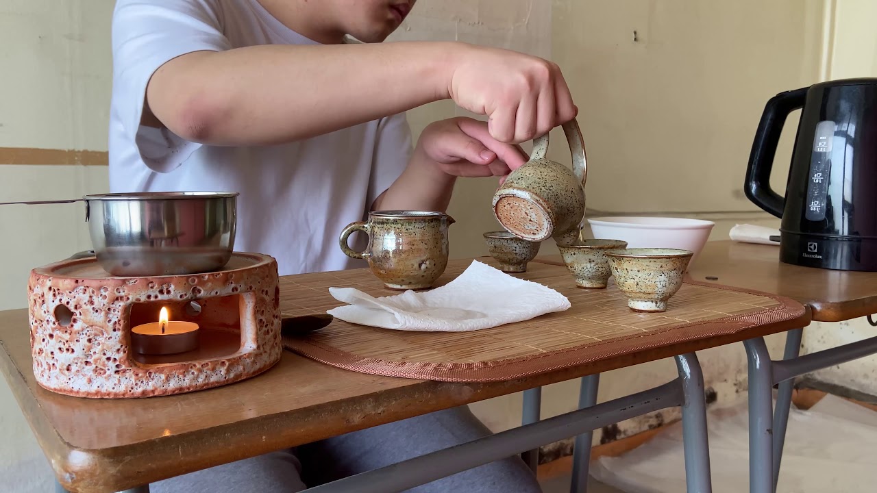 Korean tea experiment - YouTube
