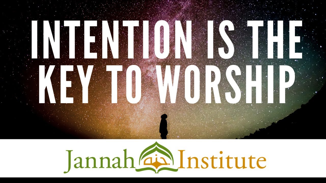 Intention is the Key to Worship - YouTube