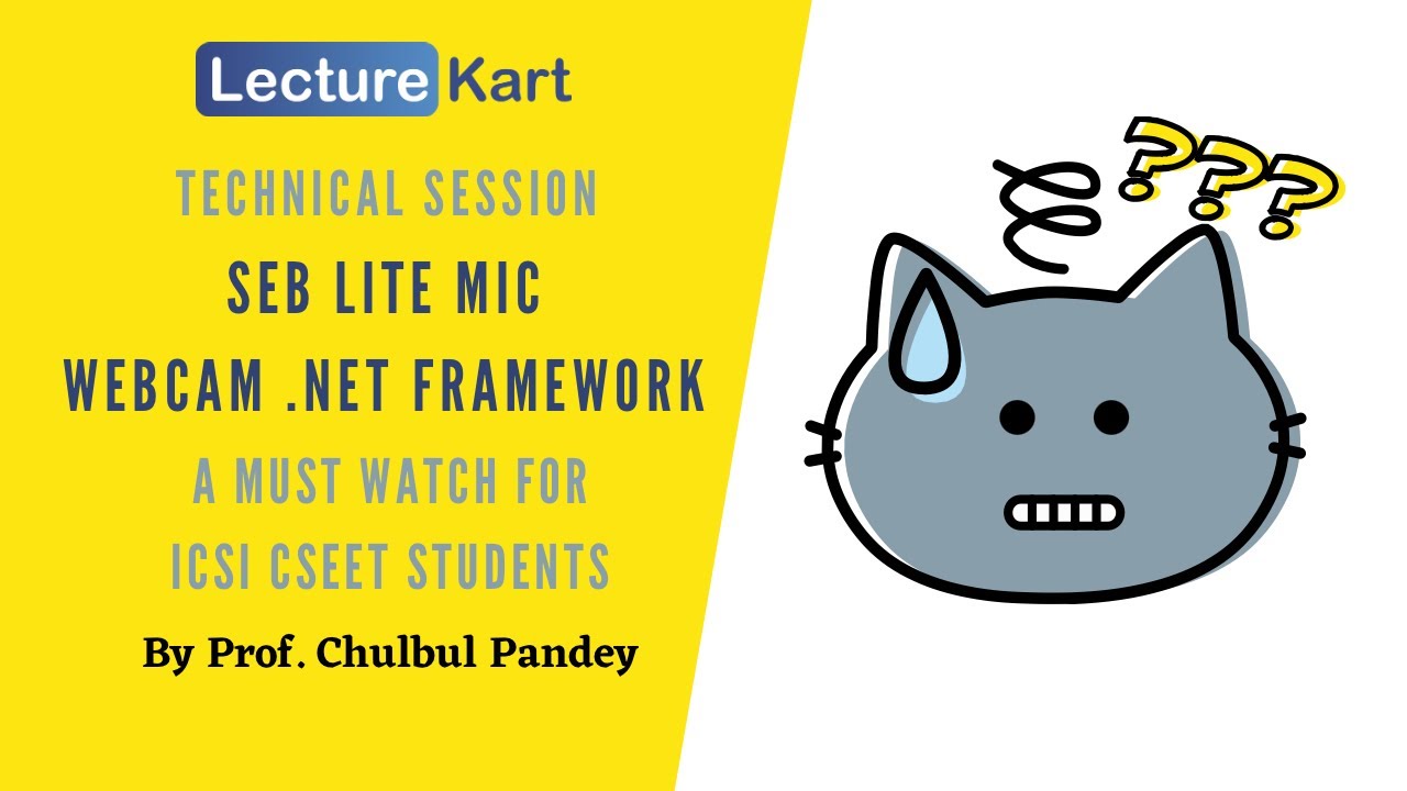 ICSI CSEET SEB lite MIC WEBCAM ANTIVIRUS WINDOWS DEFENDER .NET ...