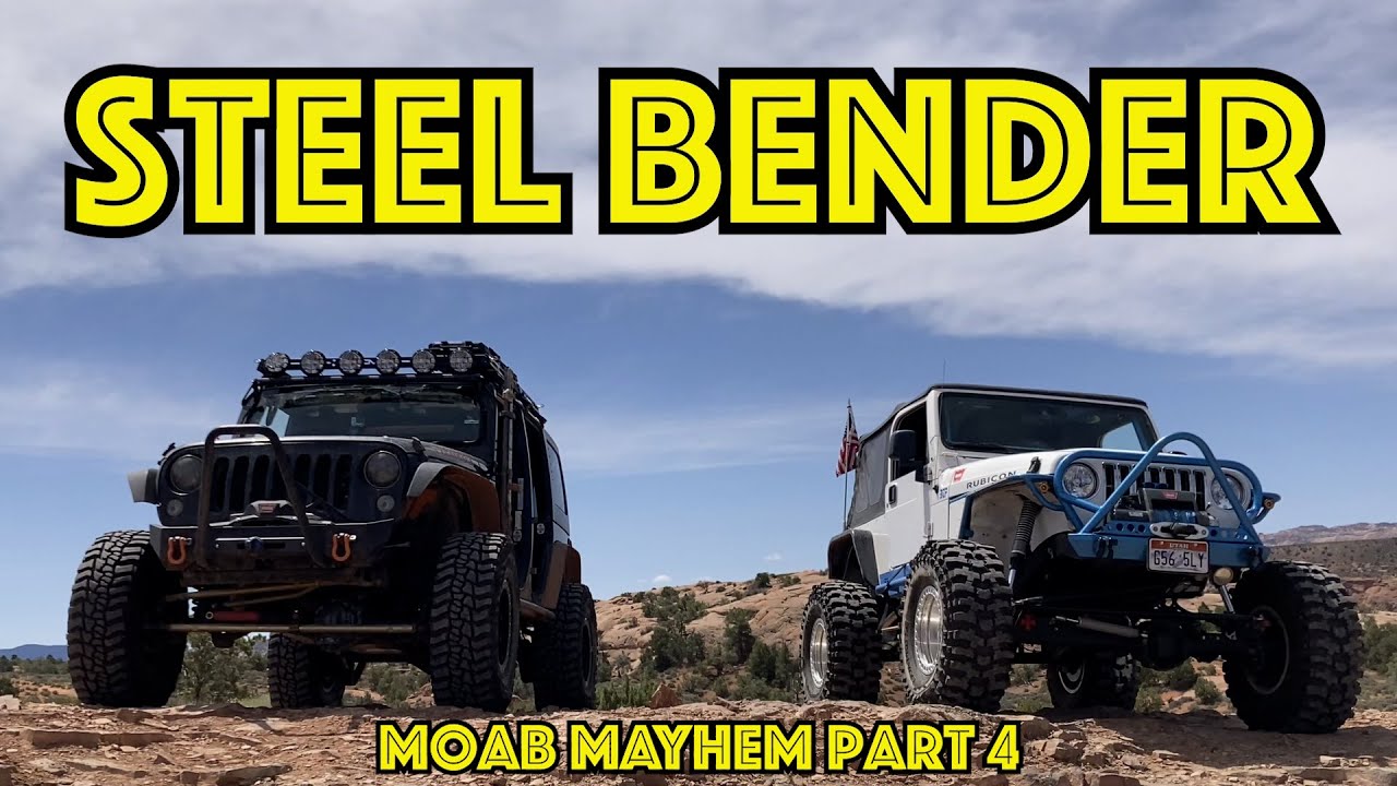Rhino Meets Steel Bender For The First Time. Moab Mayhem Part 4 - YouTube