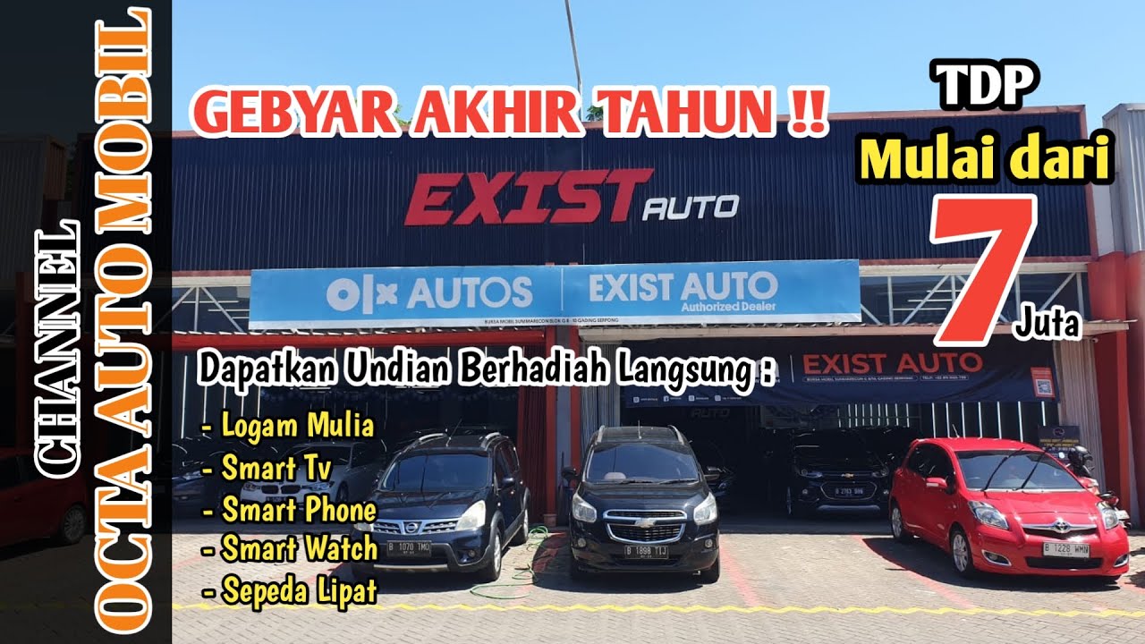 Gebyar akhir tahun !! di showroom EXIST AUTO / cuma 7 juta bisa bawa ...