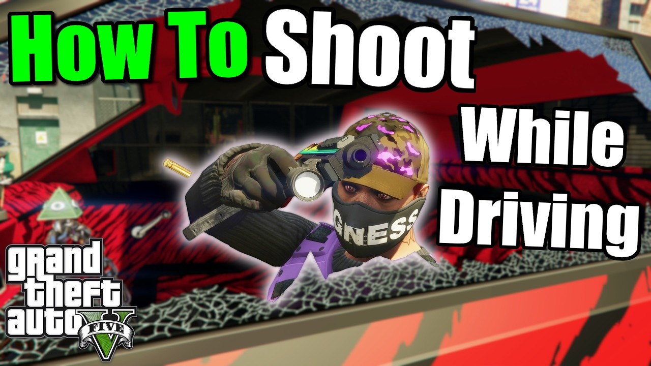 GTA 5 - How To Drive By Shoot (PC, PS5, Xbox Series S/X, Xbox 360, Xbox ...