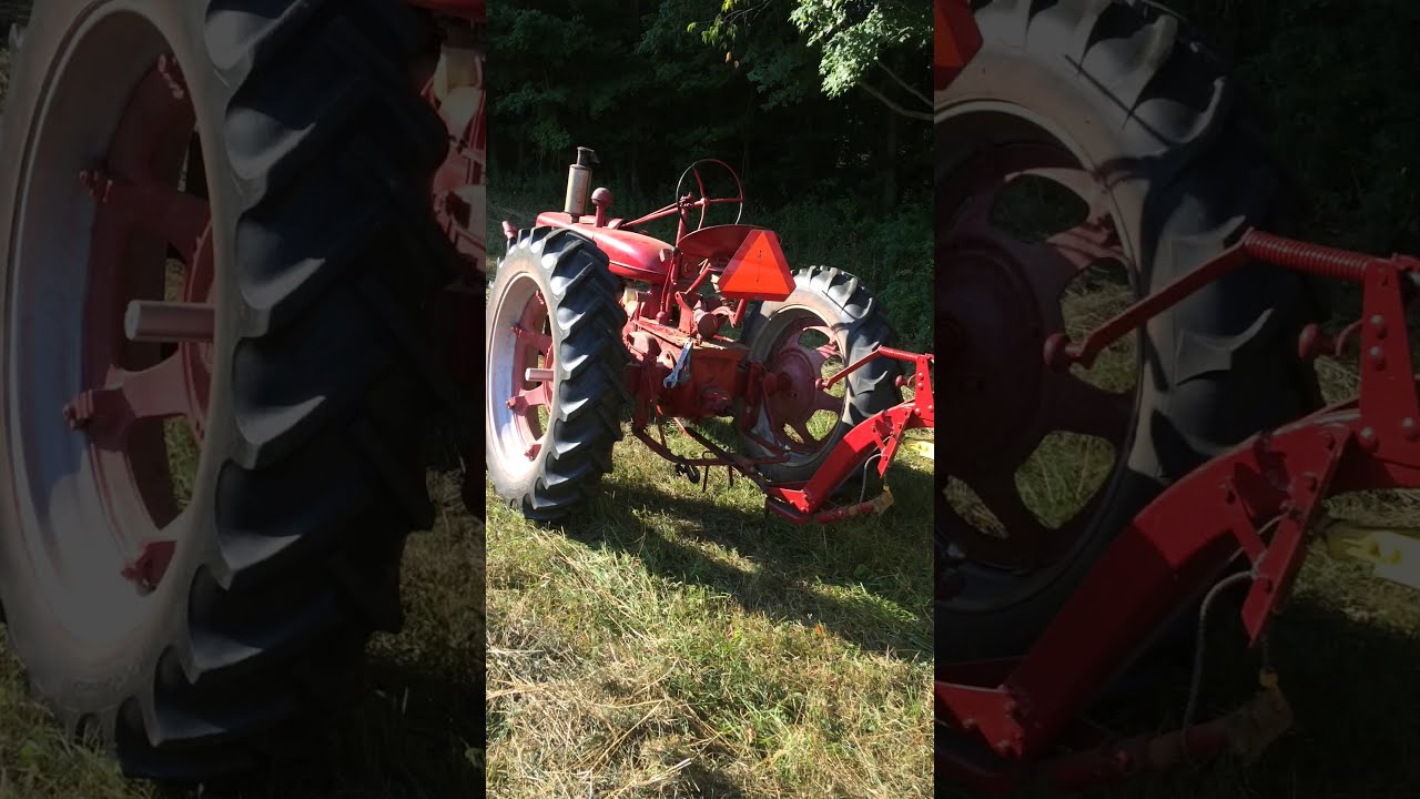 Making Hay With Antique Equipment from the 40s and 50s - YouTube