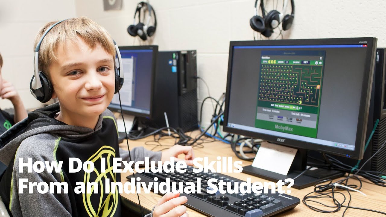 How Do I Exclude Skills From an Individual Student? - YouTube