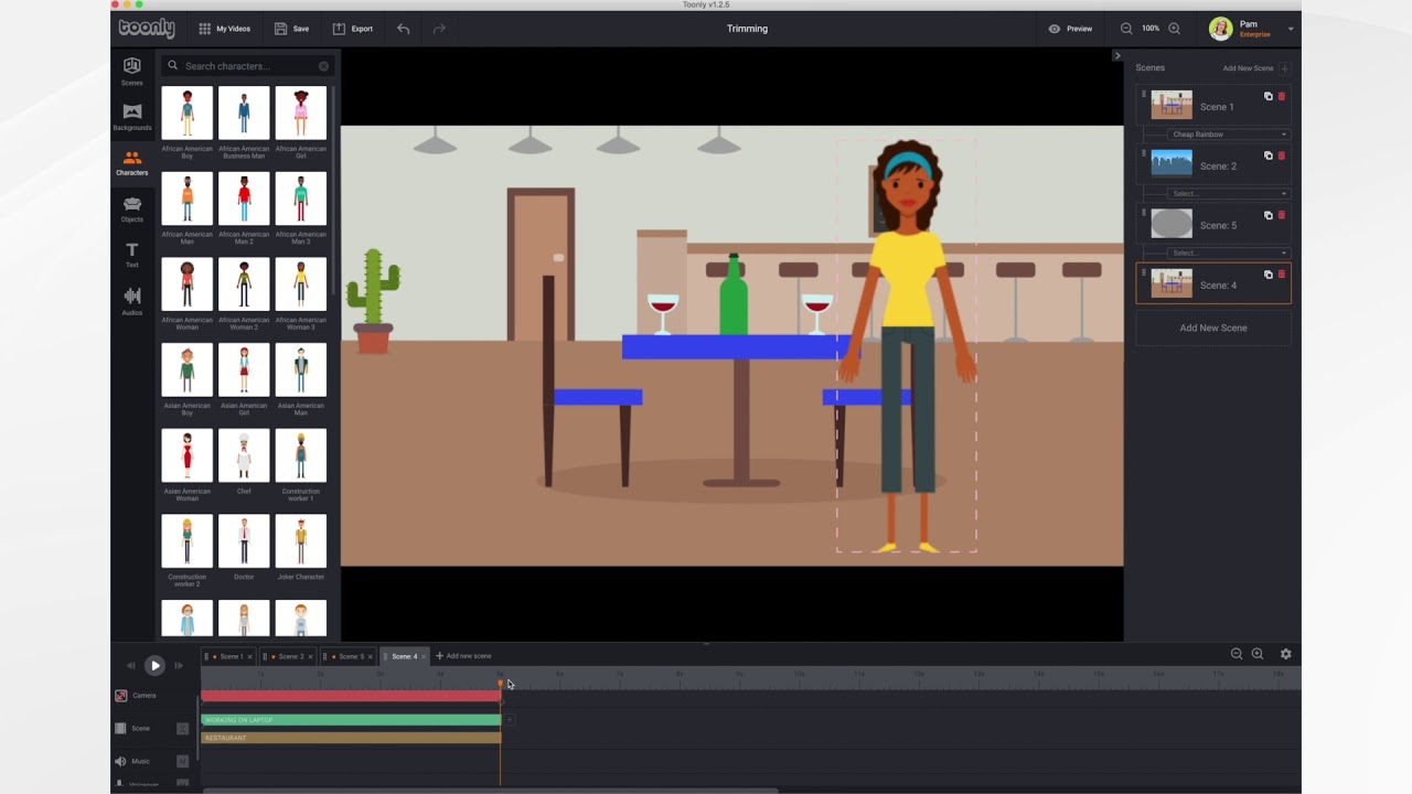 Toonly Tutorial: Trimming - YouTube