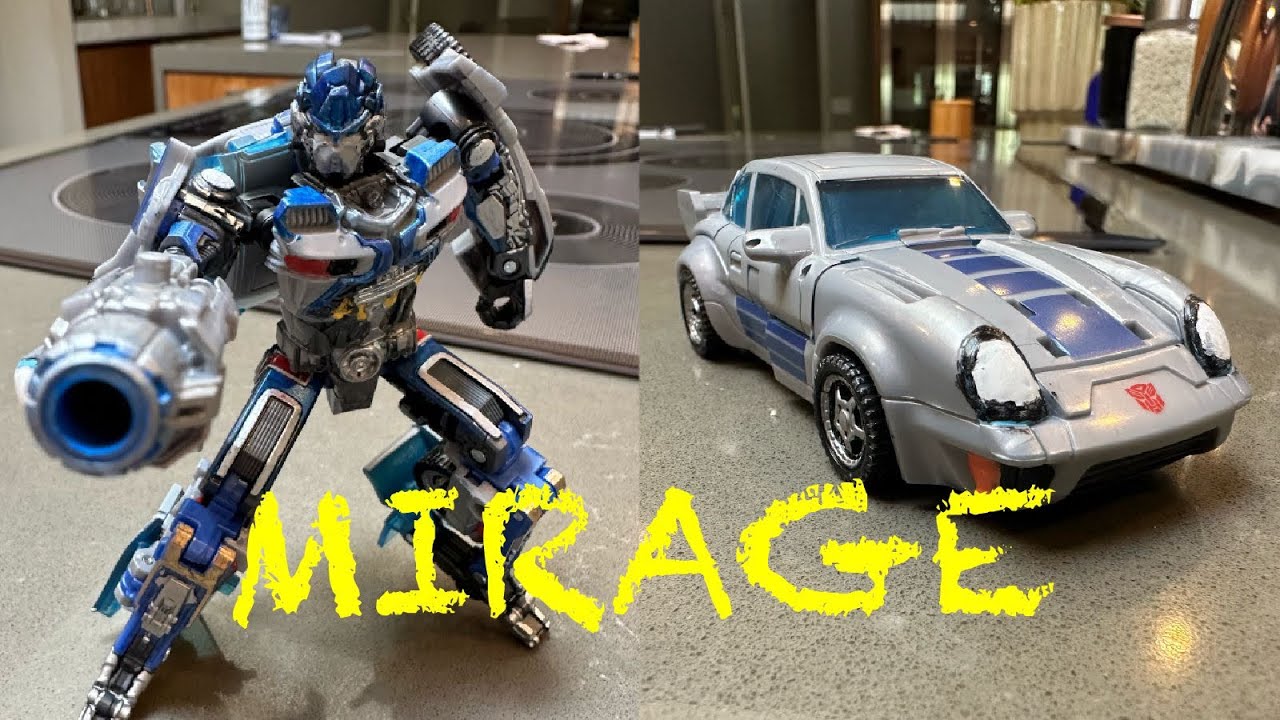 Transformers RotB Deluxe Mirage CUSTOM SHOWCASE - YouTube