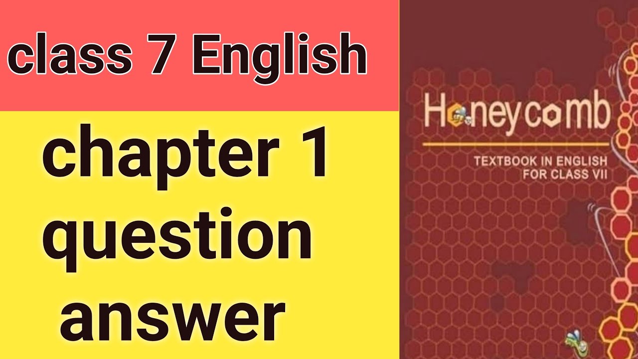 Class 7 English/question answer/chapter 1 three questions - YouTube