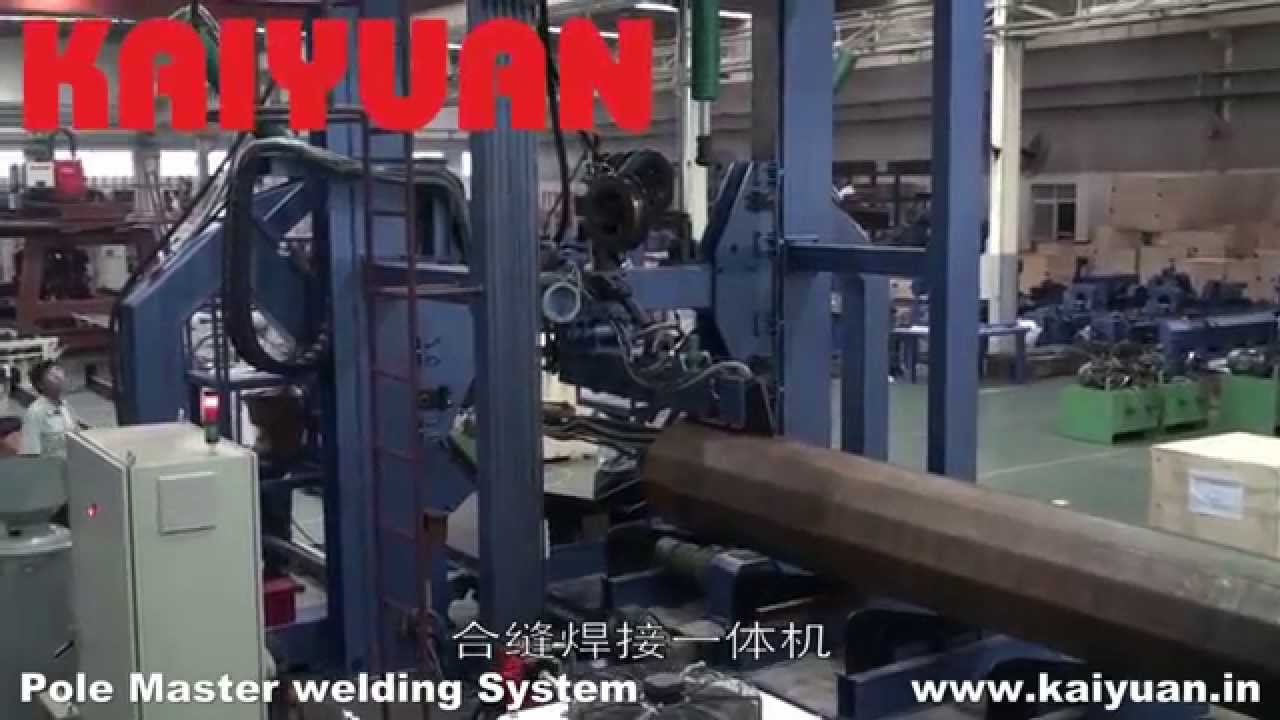 Pole Master Welding System - YouTube