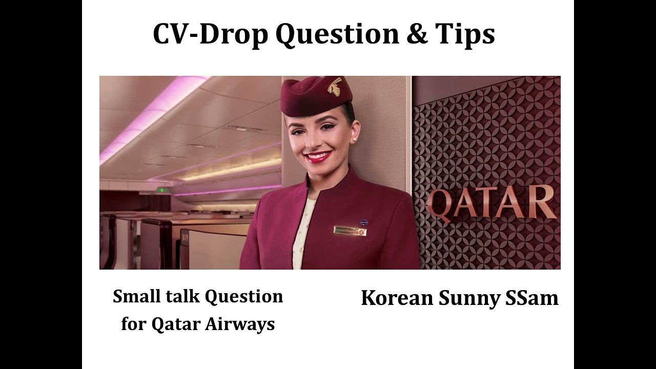 (Eng)CV Drop Question and tips for cabin crew in Qatar Airways. - YouTube