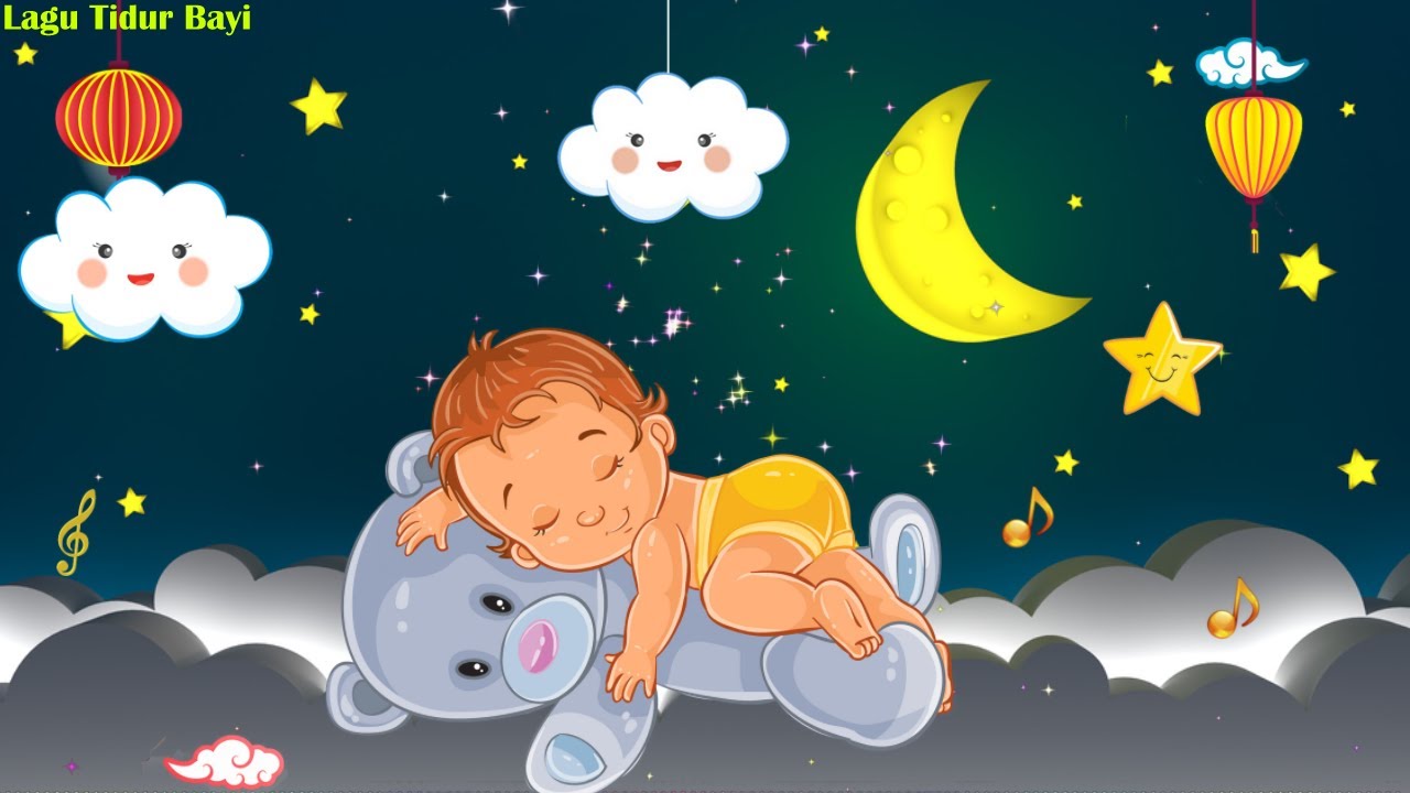 Lagu Tidur Bayi-4 Jam Lagu pengantar tidur untuk Perkembangan Otak dan ...