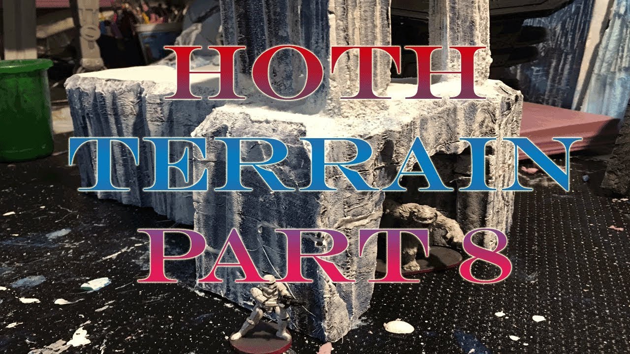 Star Wars Legion - Hoth Terrain Part 8 - YouTube