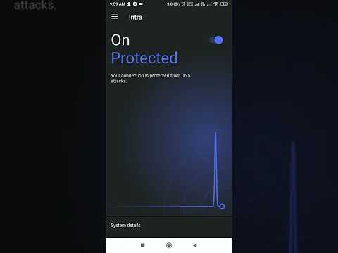 Change DNS settings using INTRA Android App