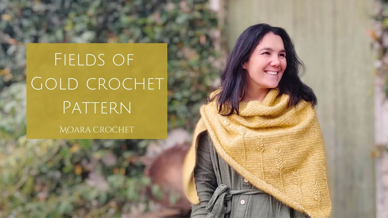 Crochet Fields of Gold Pattern Moara Crochet - YouTube