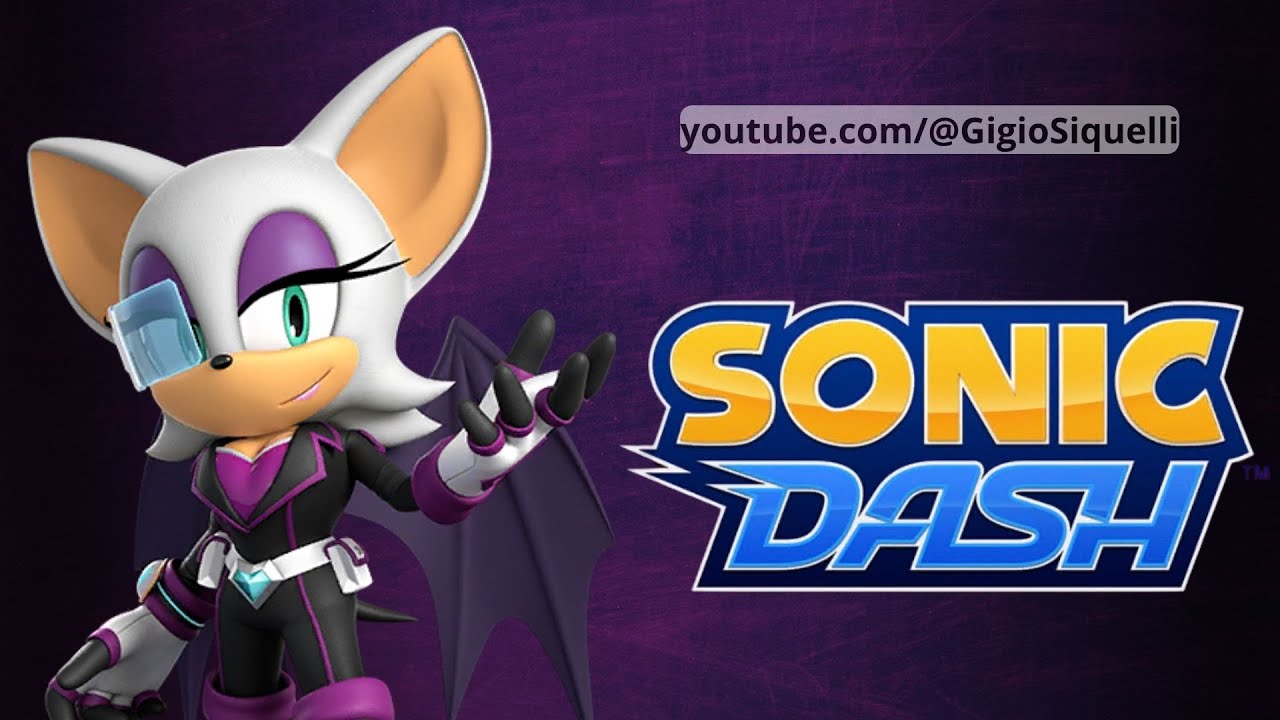 Sonic Dash - Jogando com Rouge Agente de Elite - YouTube