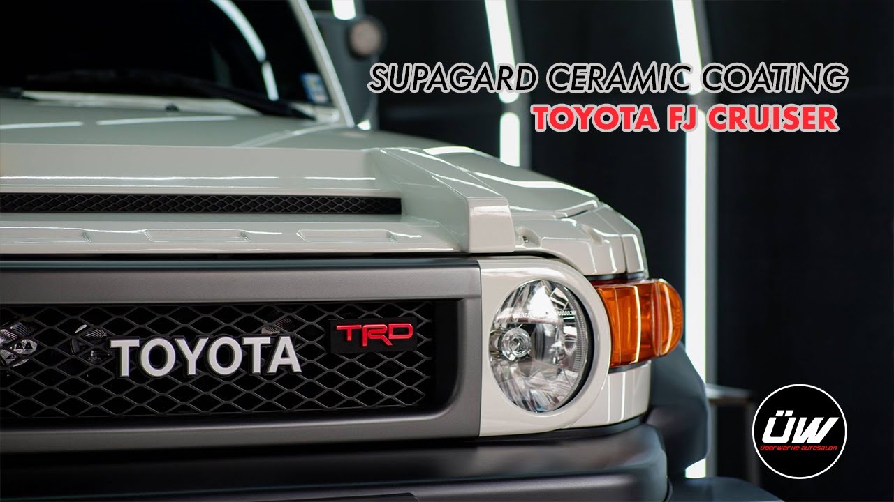 SUPAGARD Ceramic Coating: Toyota FJ Cruiser - YouTube