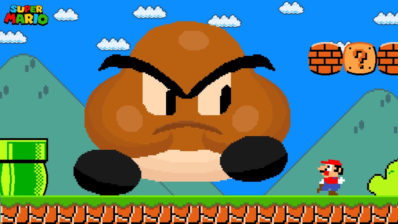 Super Mario Bros., but Everything is Fat... - YouTube