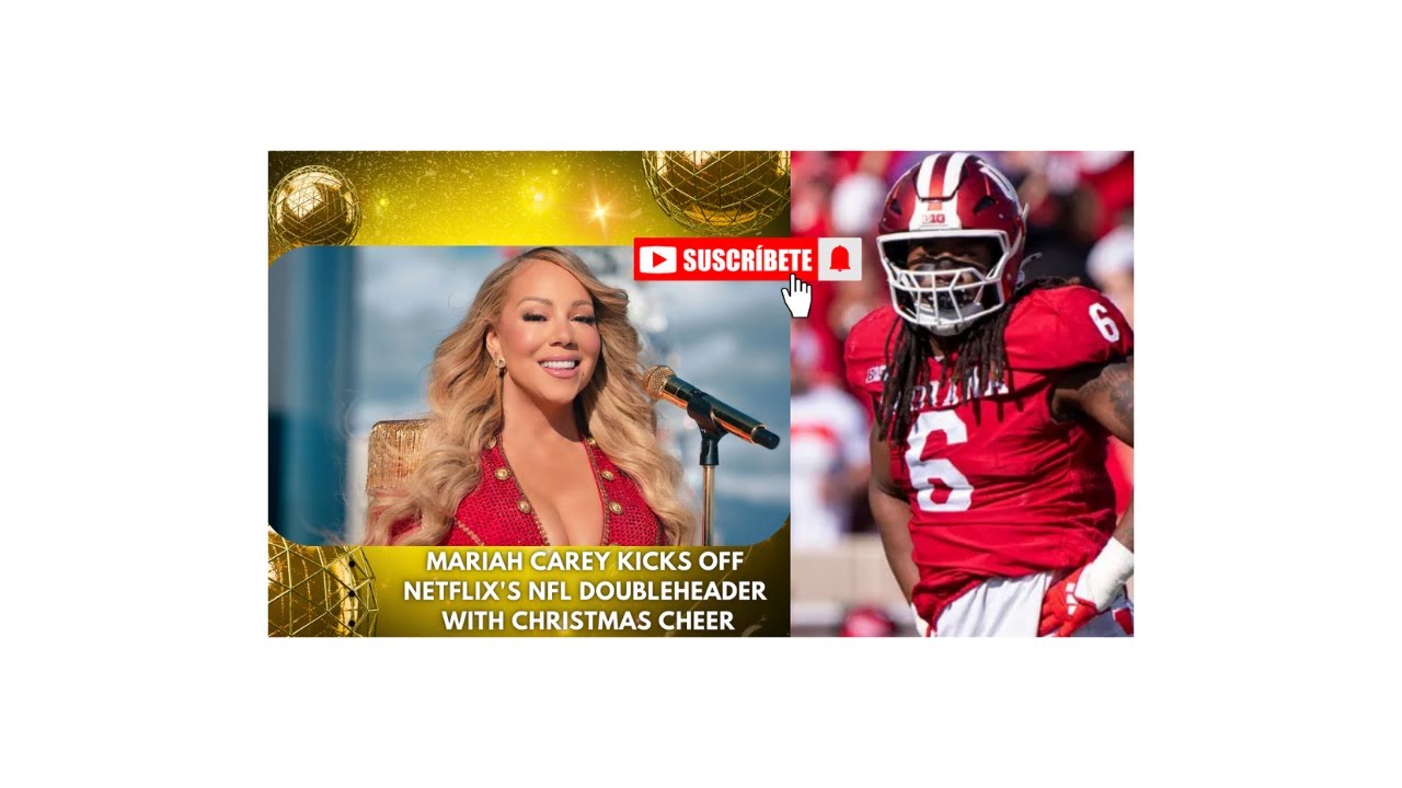 Mariah Carey Starts Netflix's NFL Doubleheader with Holiday Cheer ...