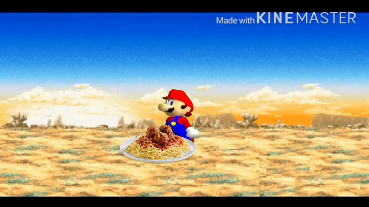 Mario and spaghetti - YouTube