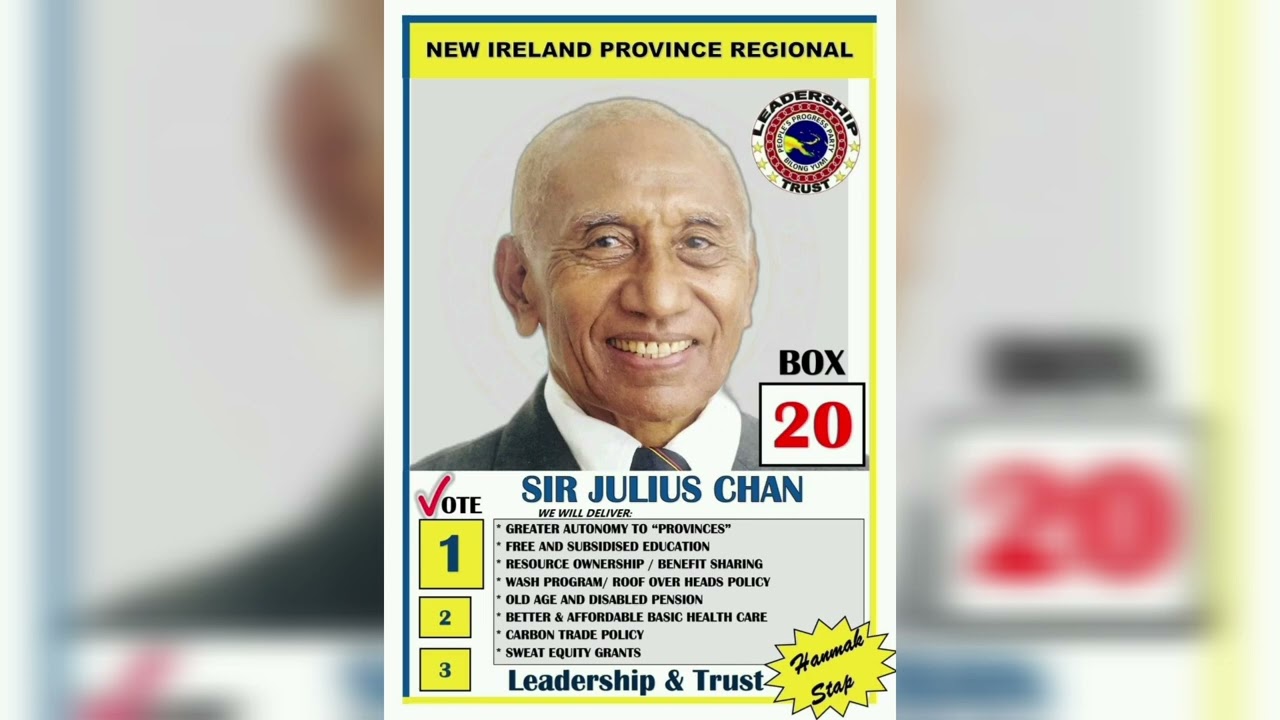 Sir Julius Chan - YouTube