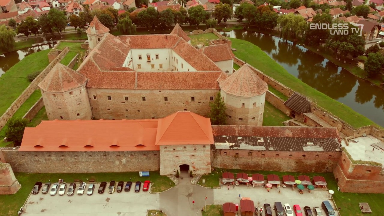 FAGARAS FORTRESS (CASTLE). 4K CINEMATIC FILM. THE MOST IMPRESSIVE ...